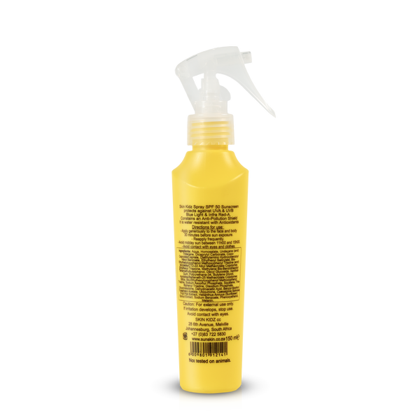 Kids Dry Touch Spray SPF50 | Cream-Gel Sunscreen | Skin Kidz - SUNSKIN